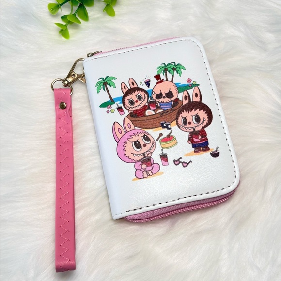 Accessories | Monster Character Zippy Wallet With Wrist Strap | Poshmark